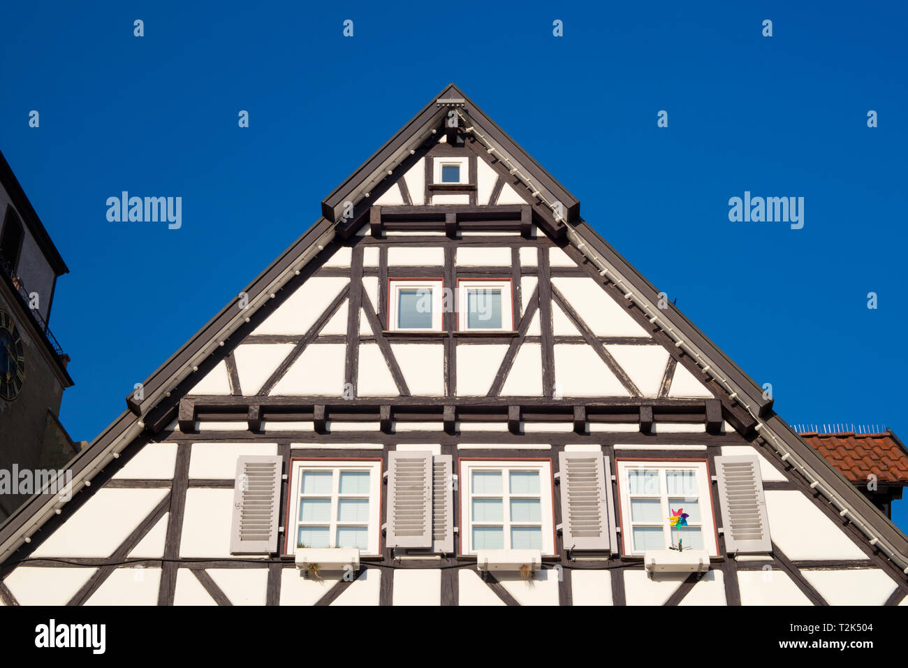traditional old german houses Stock Photo - Alamy