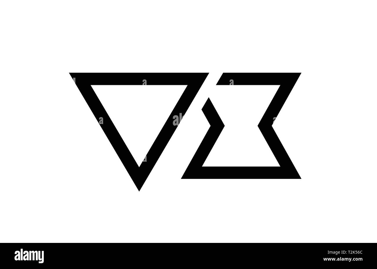 V and x hi-res stock photography and images - Alamy