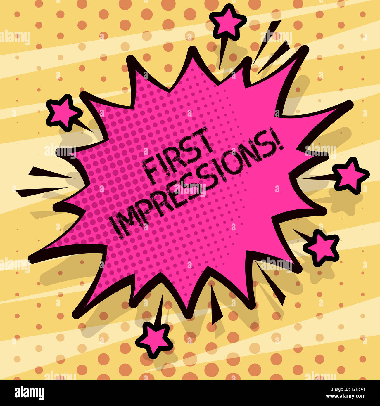 Conceptual hand writing showing First Impressions. Concept meaning idea ...