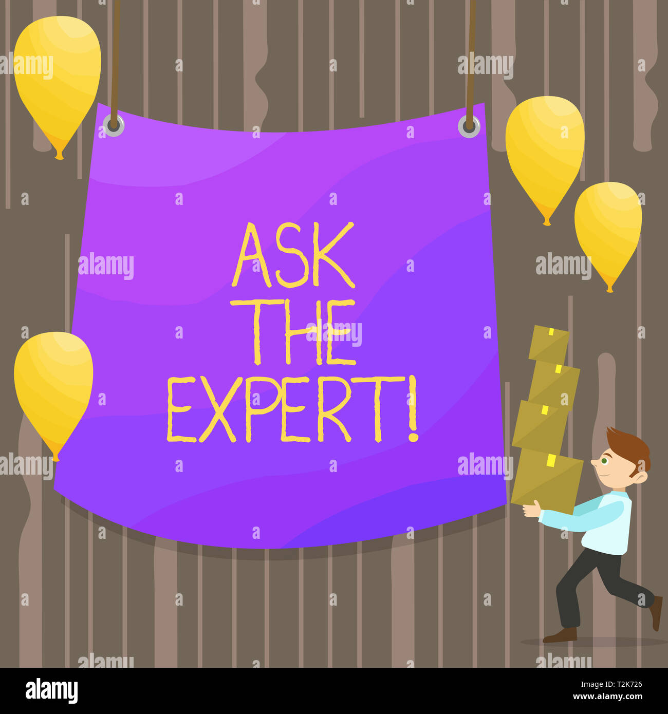 Handwriting text Ask The Expert. Conceptual photo demonstrating with ...