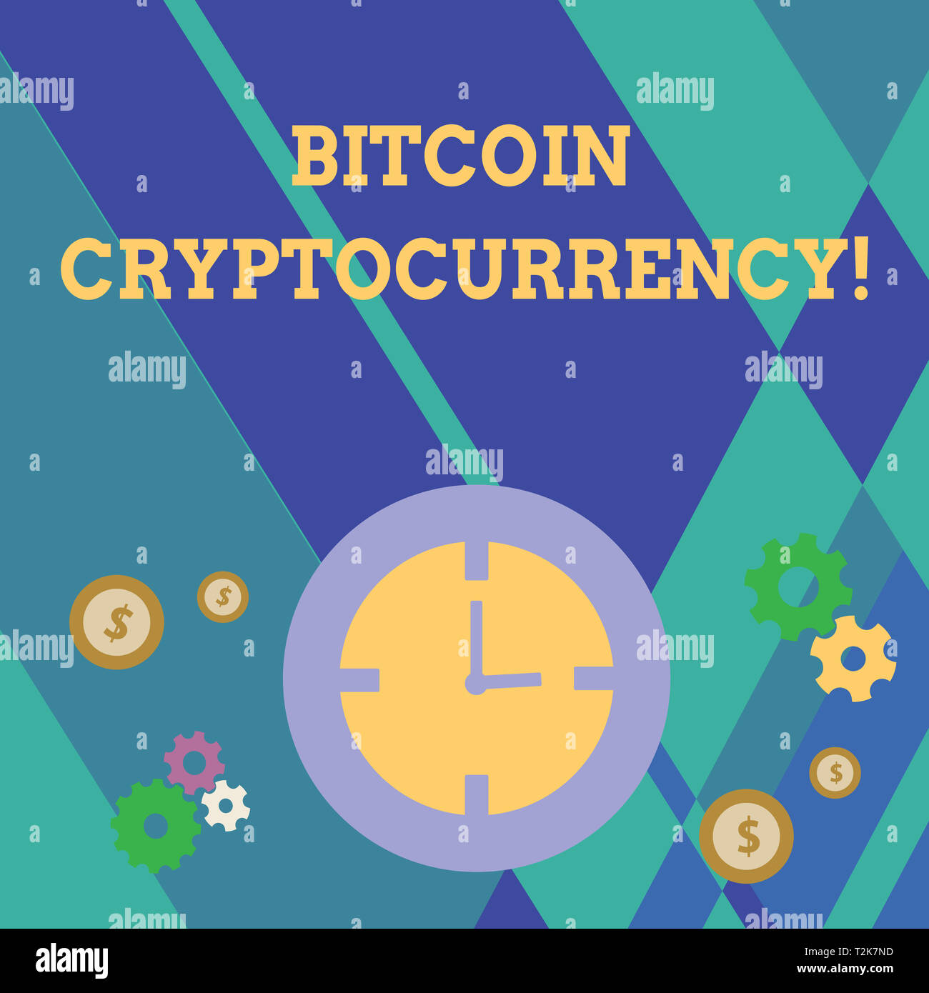 Handwriting text writing Bitcoin Cryptocurrency. Conceptual photo ...