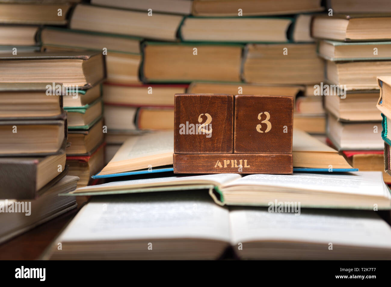 Books world book day hi-res stock photography and images - Alamy