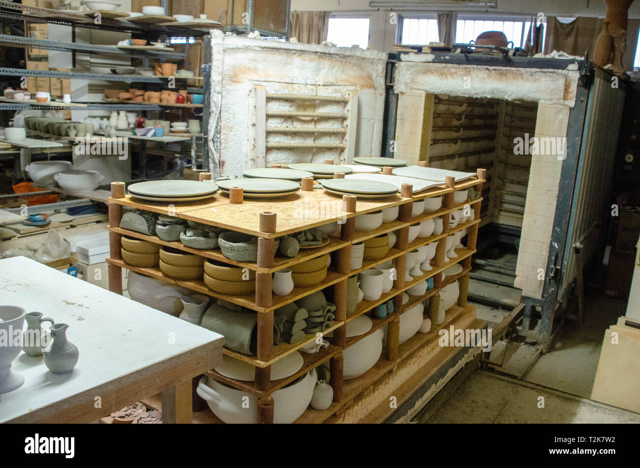 local crafts workshop in Larnaca Stock Photo - Alamy