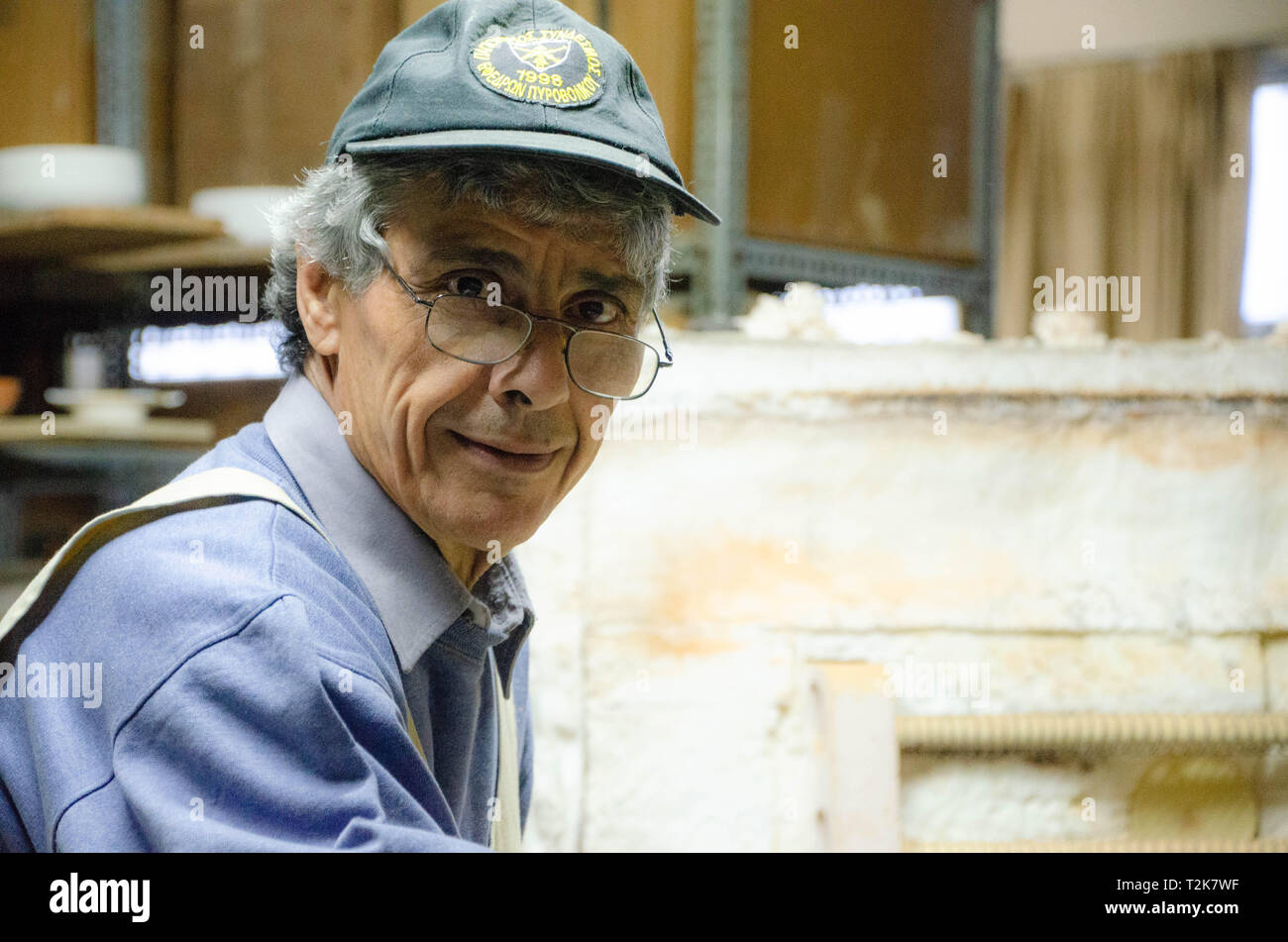 Local crafts workshop in Larnaca Stock Photo - Alamy