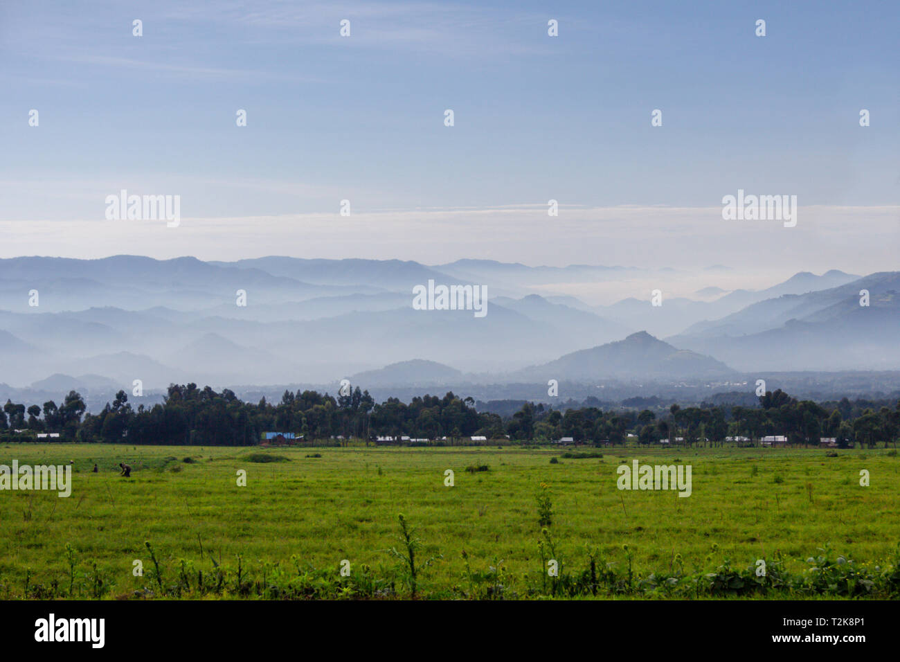 Volcanoes national park rwanda hi-res stock photography and images - Alamy