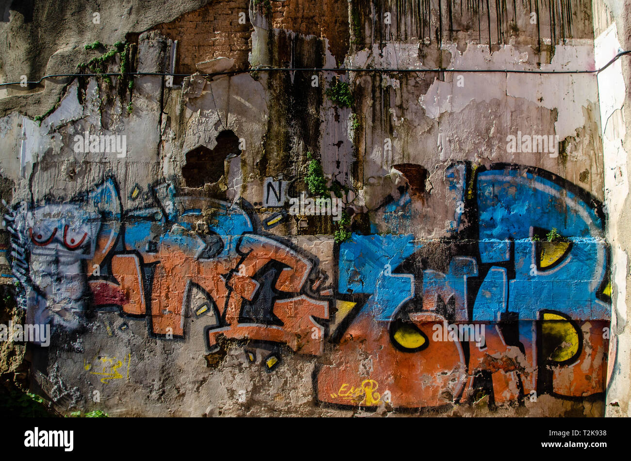 Street art in Larnaca, Cyprus. February 2019 Stock Photo - Alamy