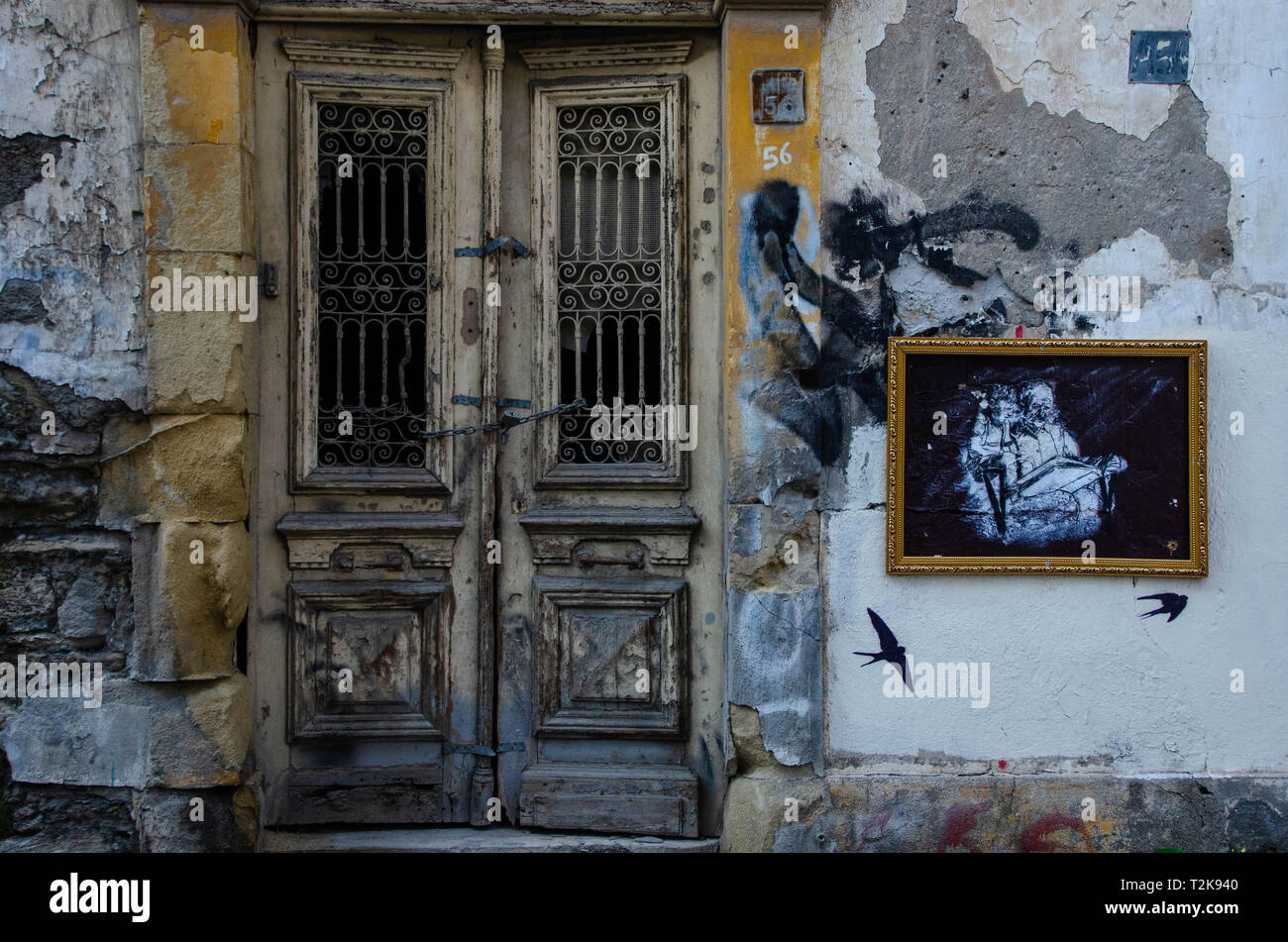 Street art in Larnaca, Cyprus. February 2019 Stock Photo - Alamy
