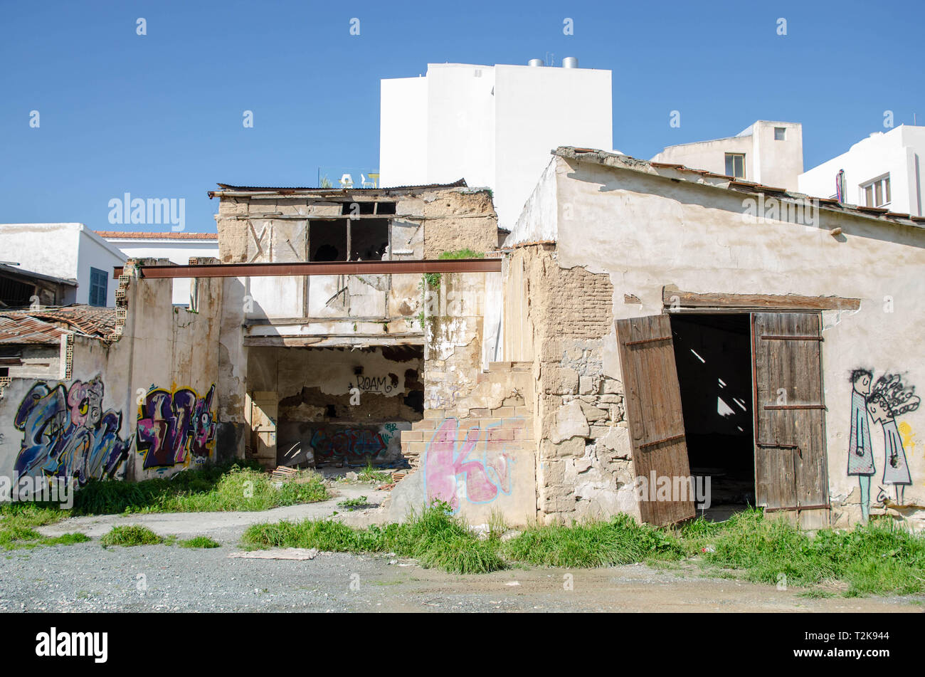 Street art in Larnaca, Cyprus. February 2019 Stock Photo - Alamy
