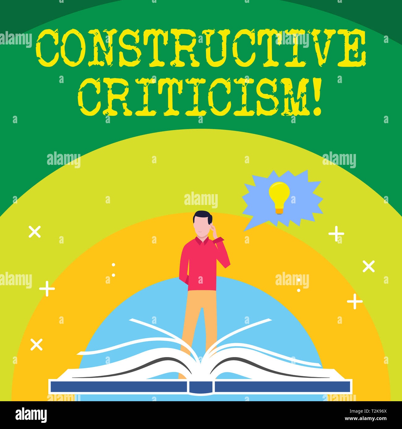 Handwriting text writing Constructive Criticism. Conceptual photo ...