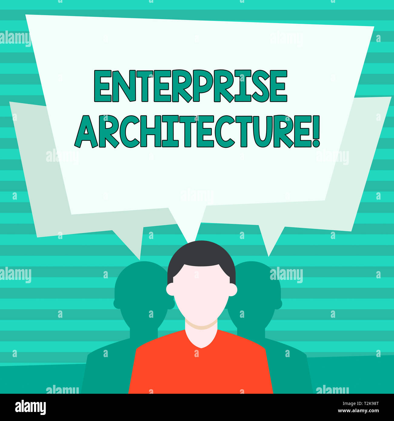 Conceptual Hand Writing Showing Enterprise Architecture Concept
