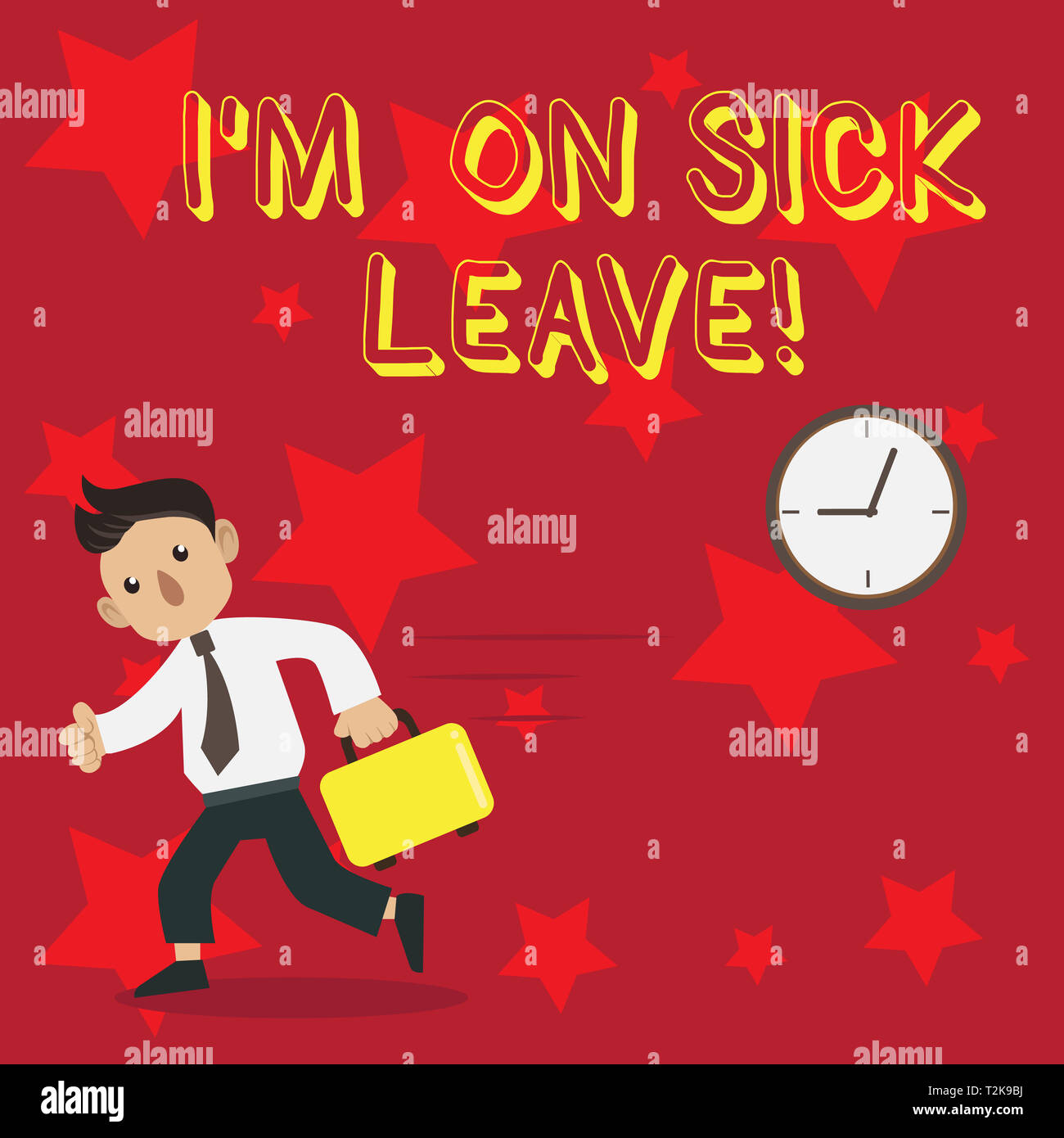 Sick leave of absence from work hi-res stock photography and images - Alamy