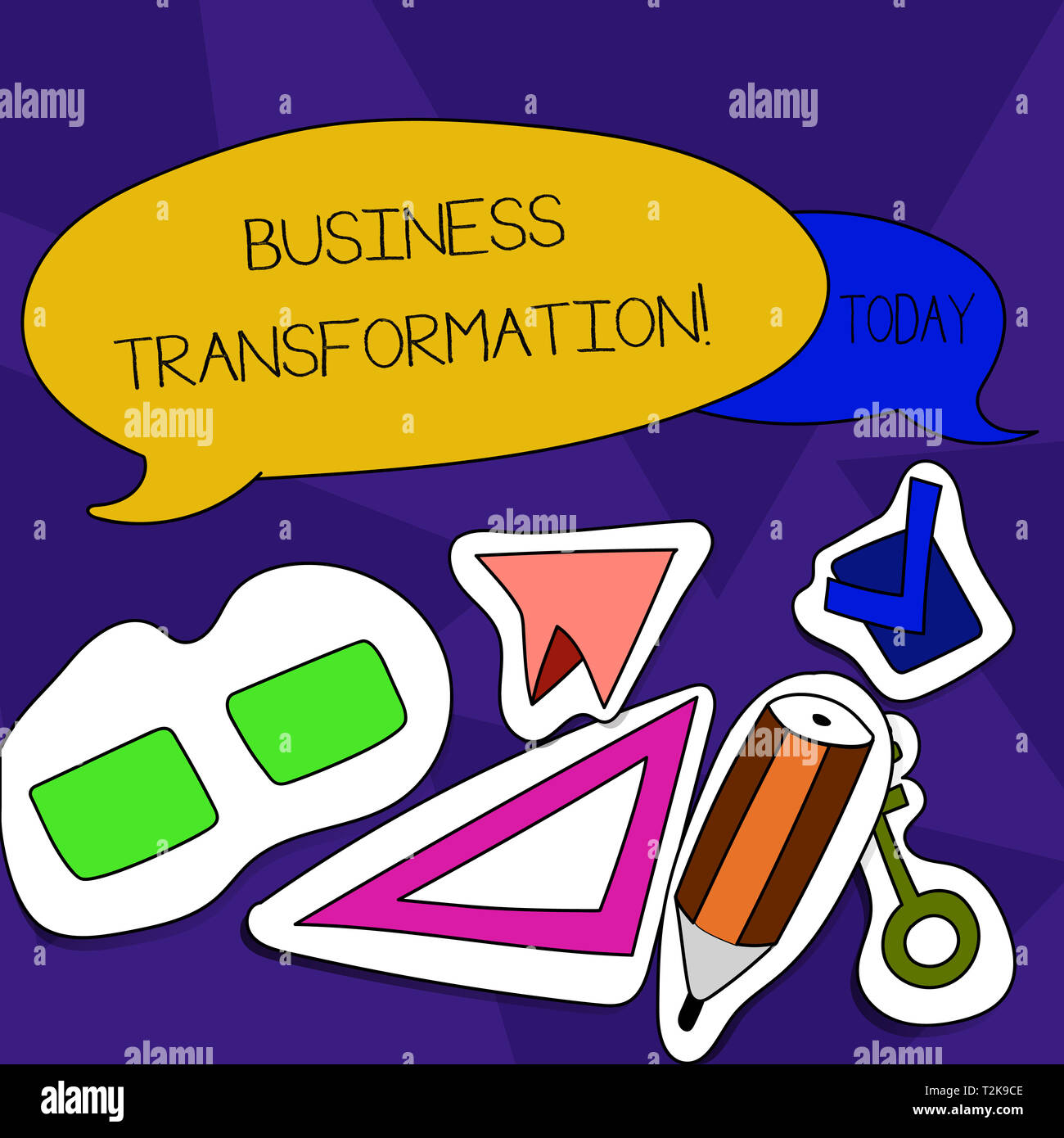 Word writing text Business Transformation. Business photo showcasing ...