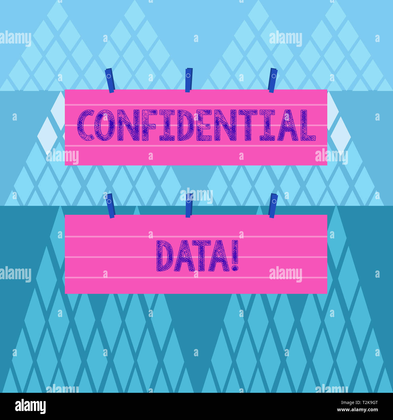 Conceptual hand writing showing Confidential Data. Concept meaning term ...