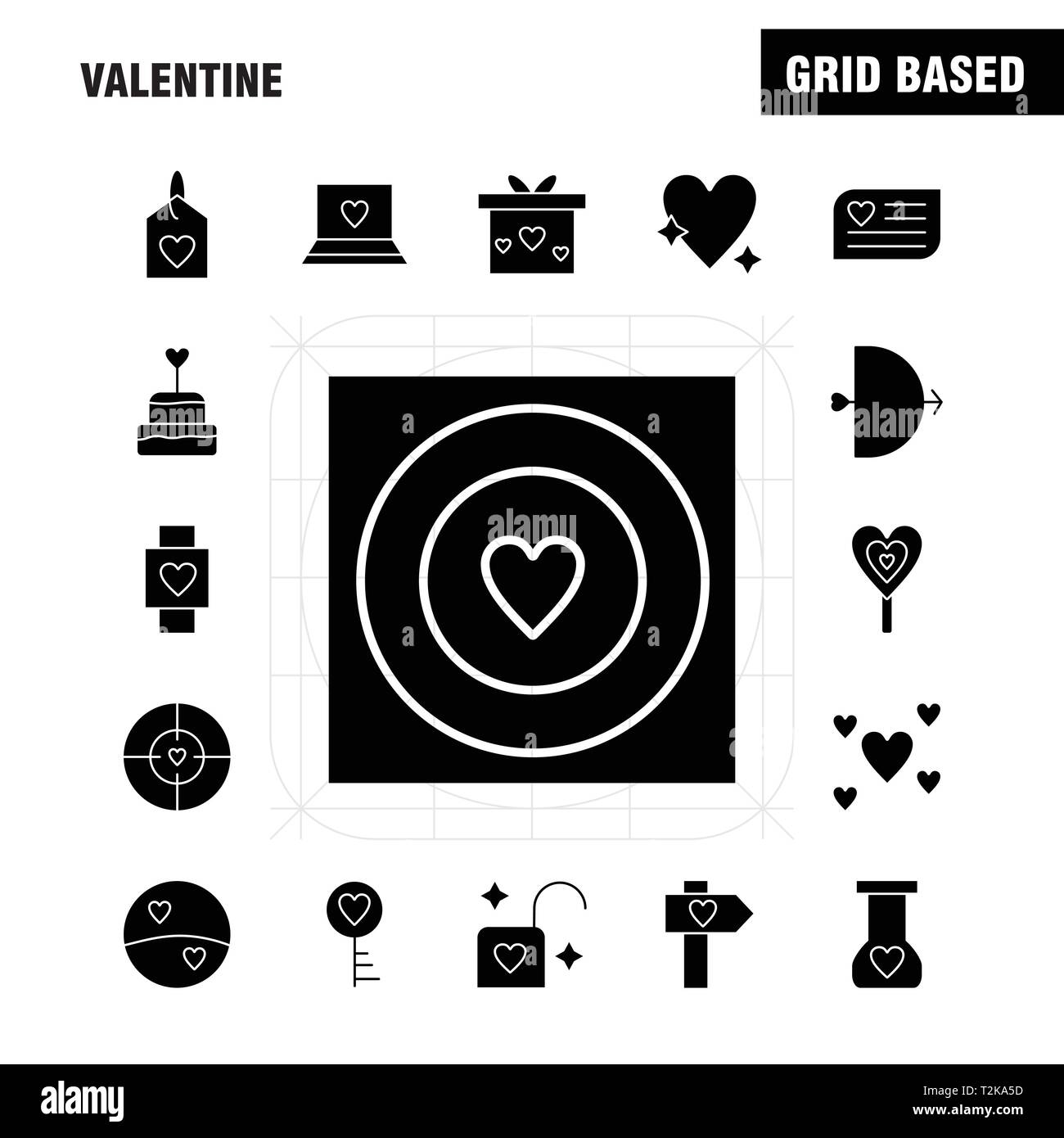 Valentine Solid Glyph Icon Pack For Designers And Developers. Icons Of ...