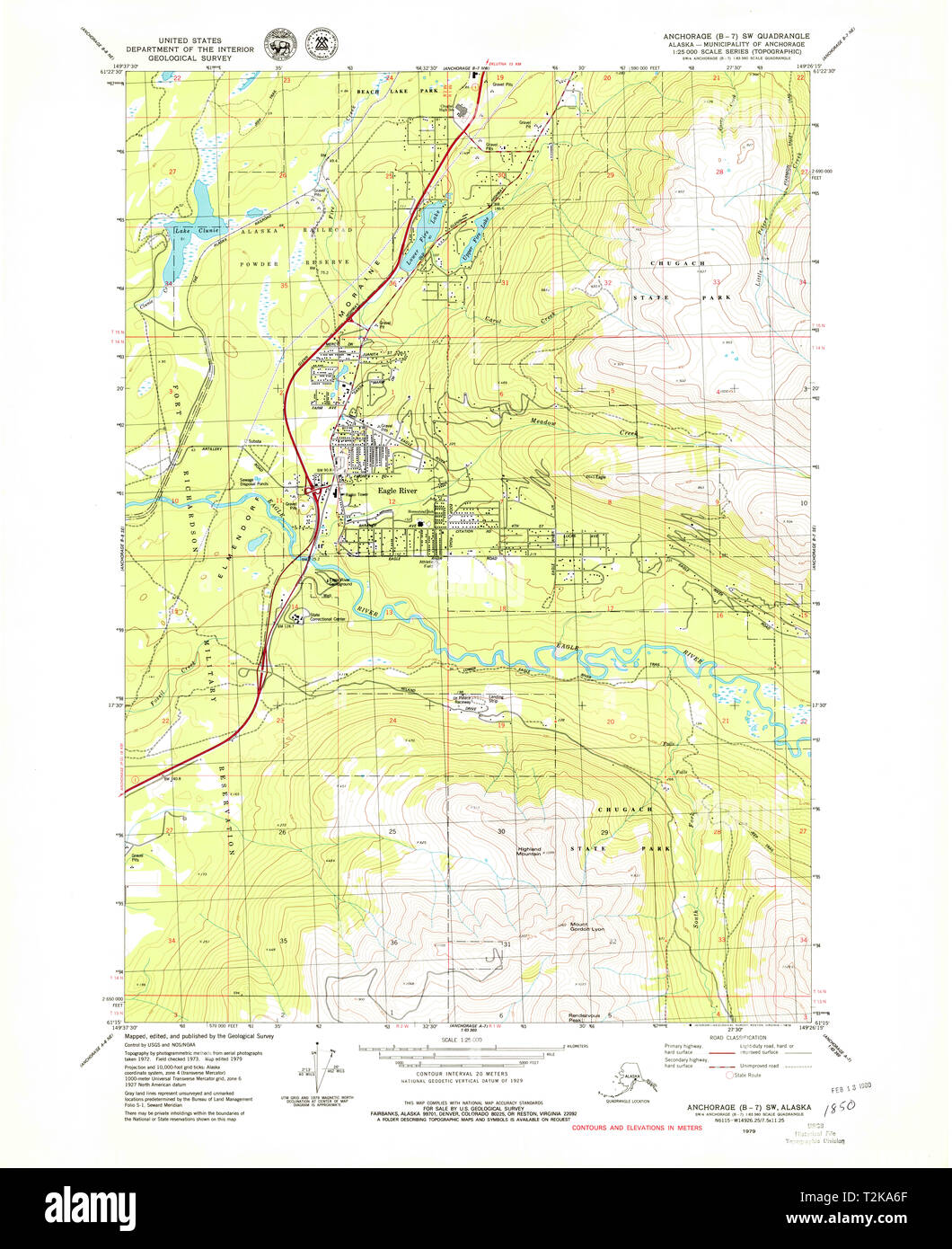 Sw alaska map hi-res stock photography and images - Alamy