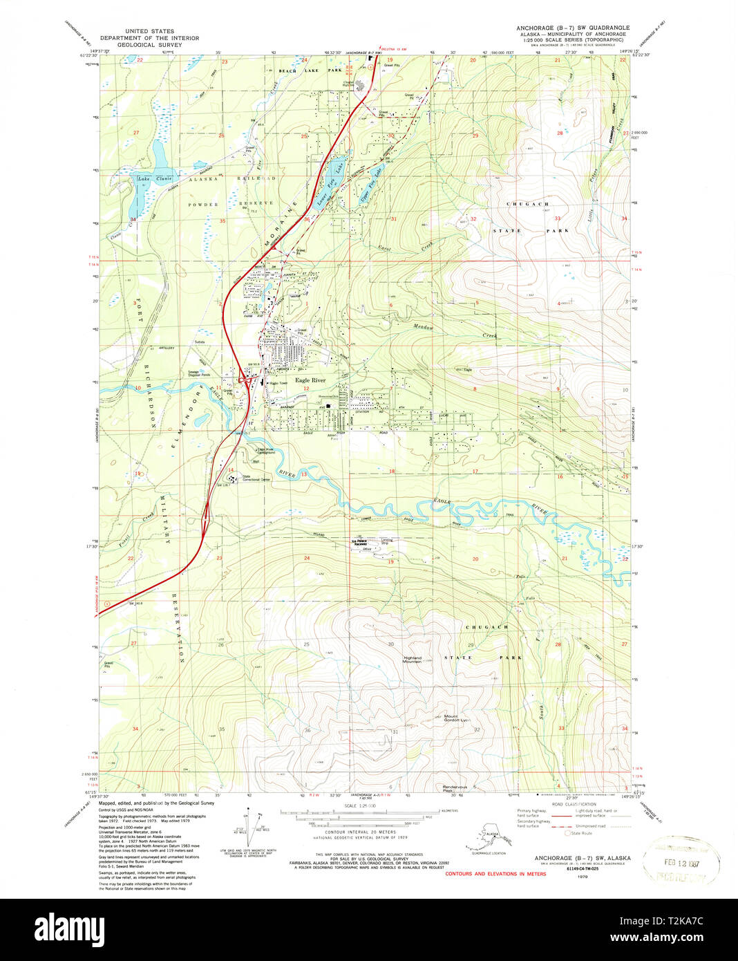 Sw alaska map hi-res stock photography and images - Alamy