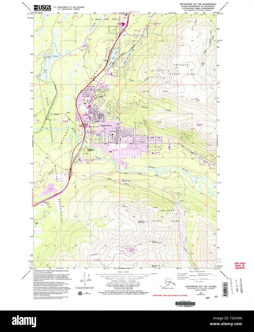 Sw alaska map hi-res stock photography and images - Alamy