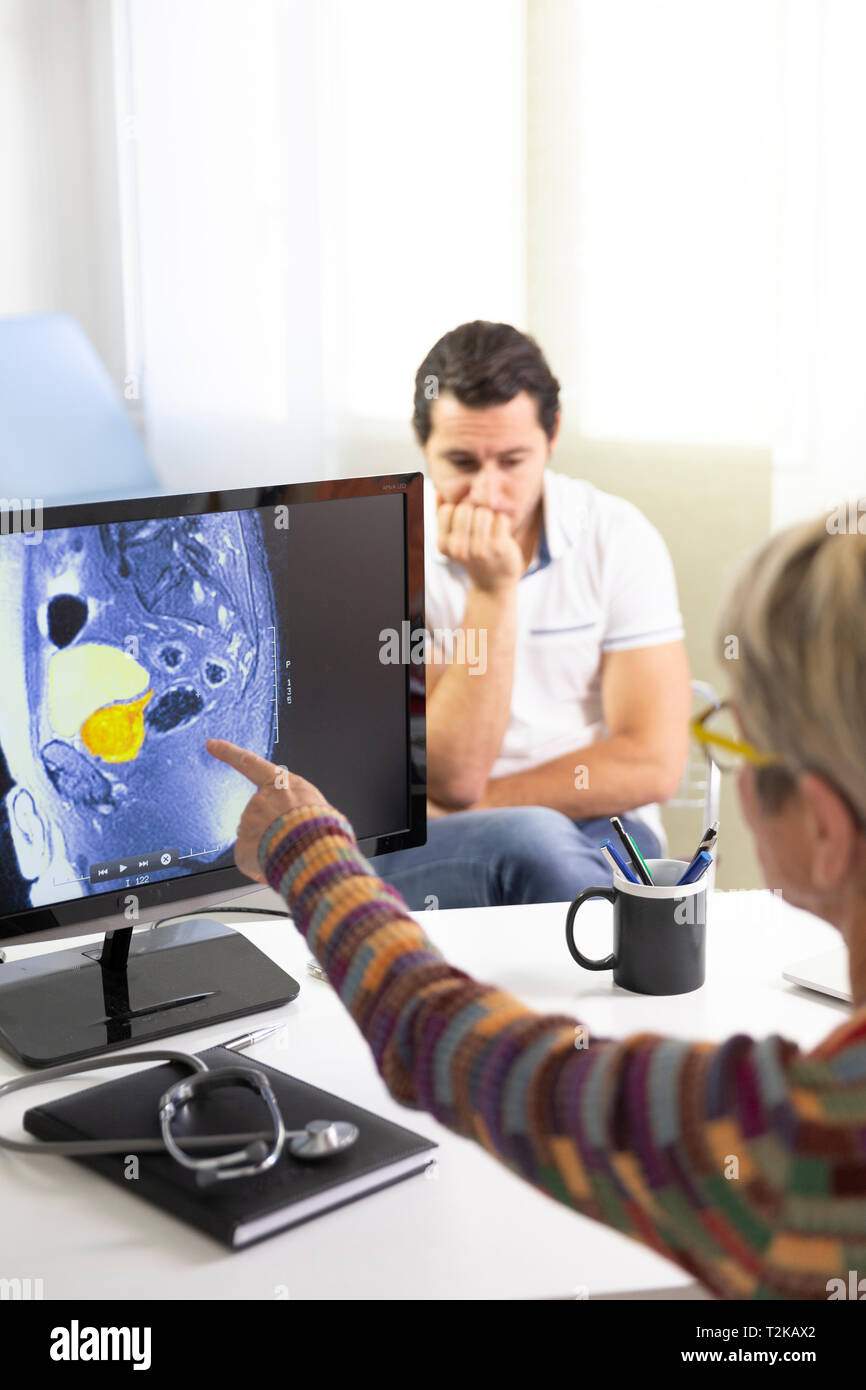 Doctor male prostate hi-res stock photography and images - Alamy