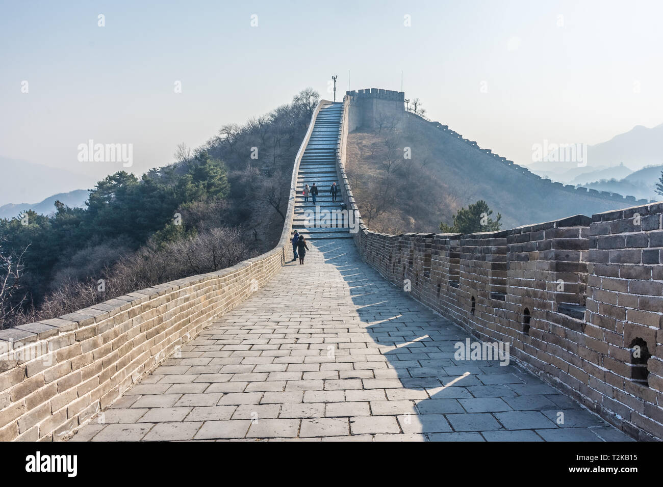 The Great Wall of China, section of Badaling, China Stock Photo - Alamy