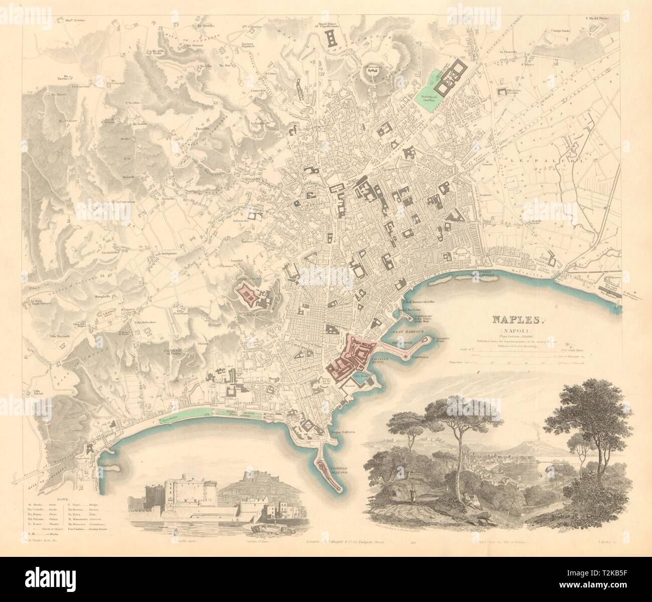 Castello plan map hi-res stock photography and images - Alamy