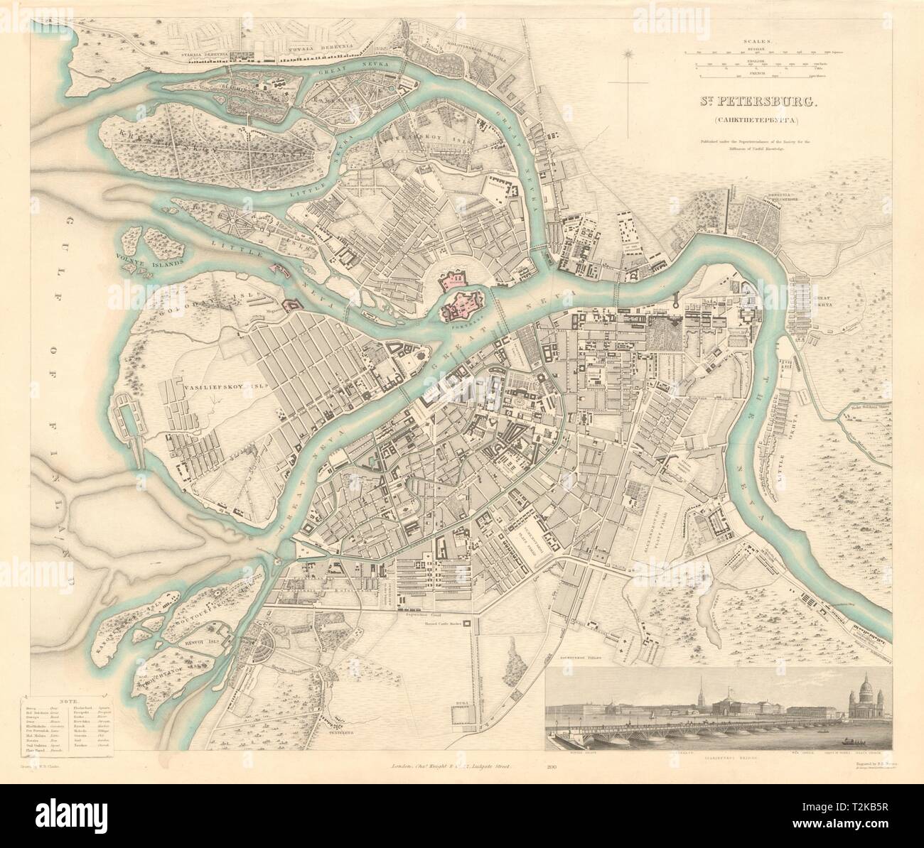 Petersburg city map hi-res stock photography and images - Alamy