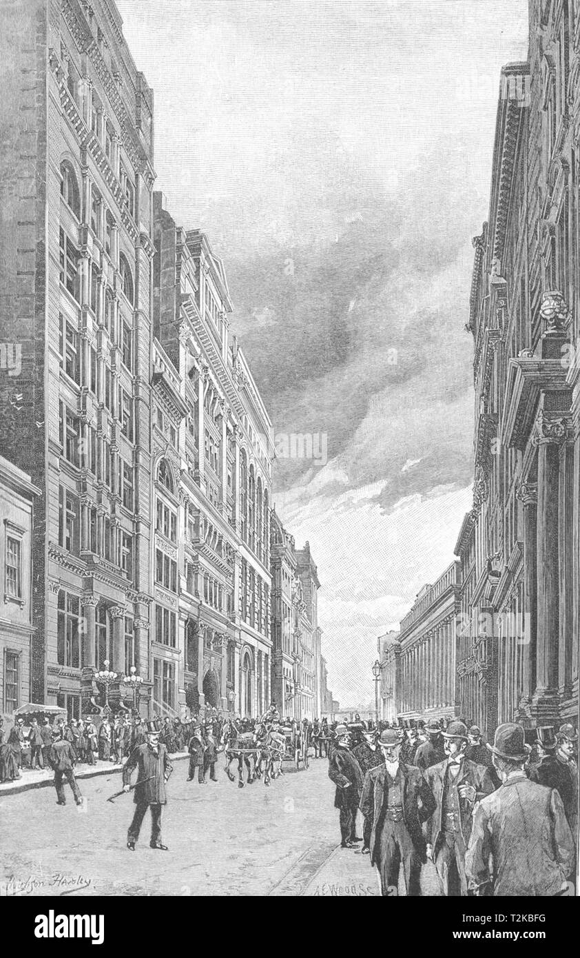 Old Wall Street New York