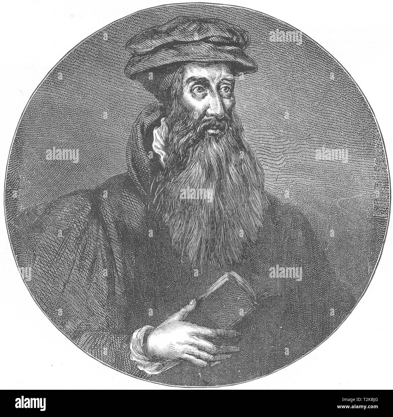 SCOTLAND. John Knox c1886 old antique vintage print picture Stock Photo ...