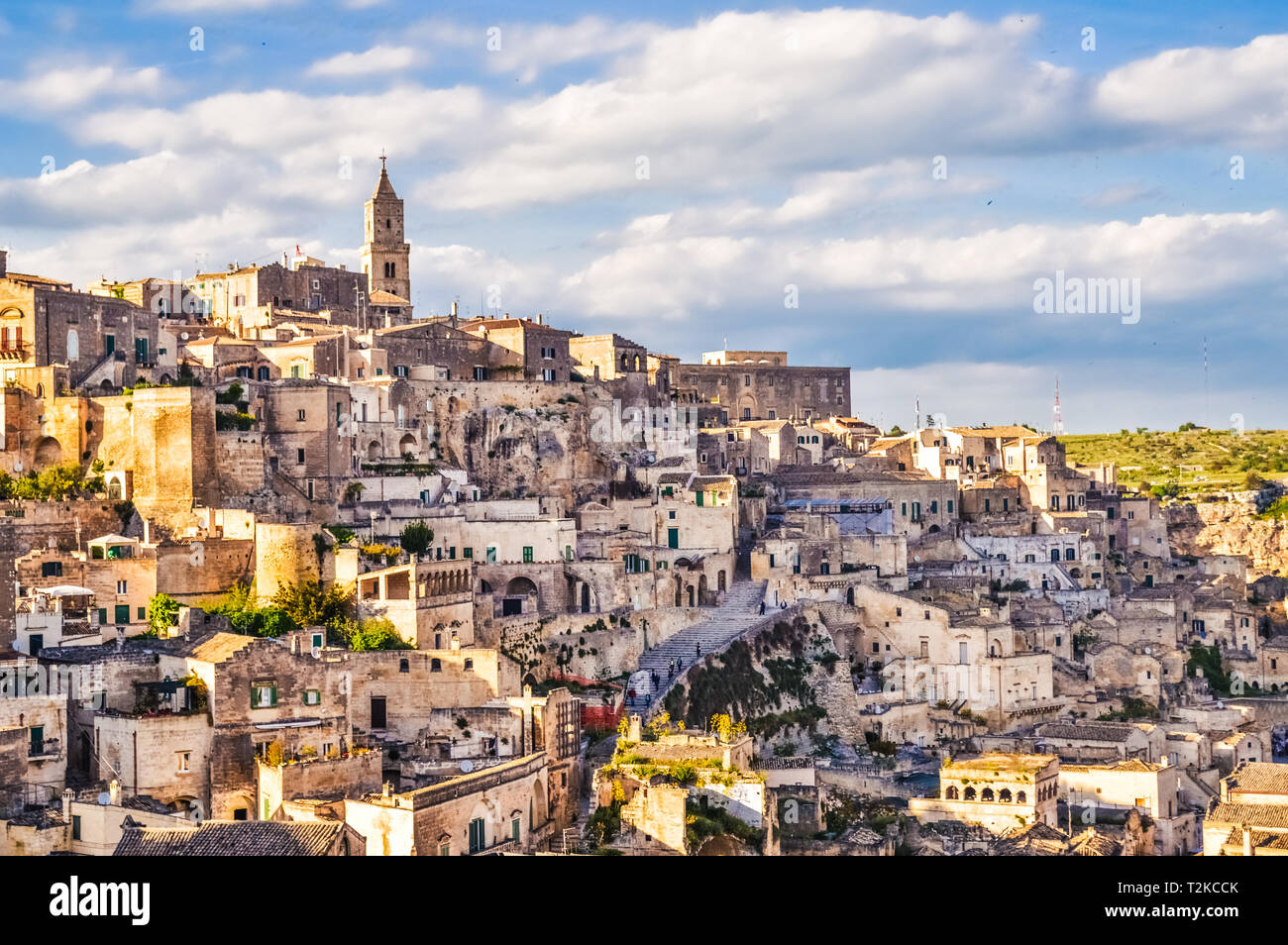 The Sassi di Matera, beautiful ancient stone town in Basilicata ...
