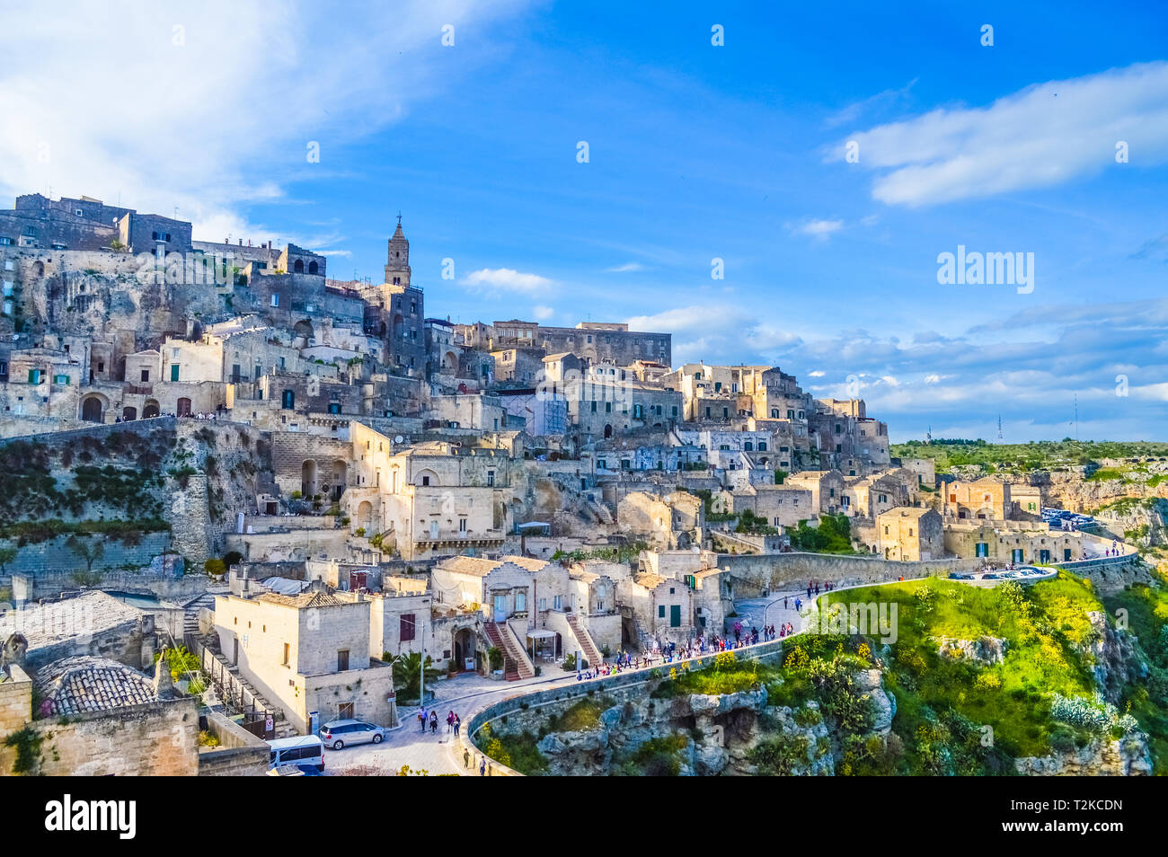 The Sassi di Matera, beautiful ancient stone town in Basilicata ...