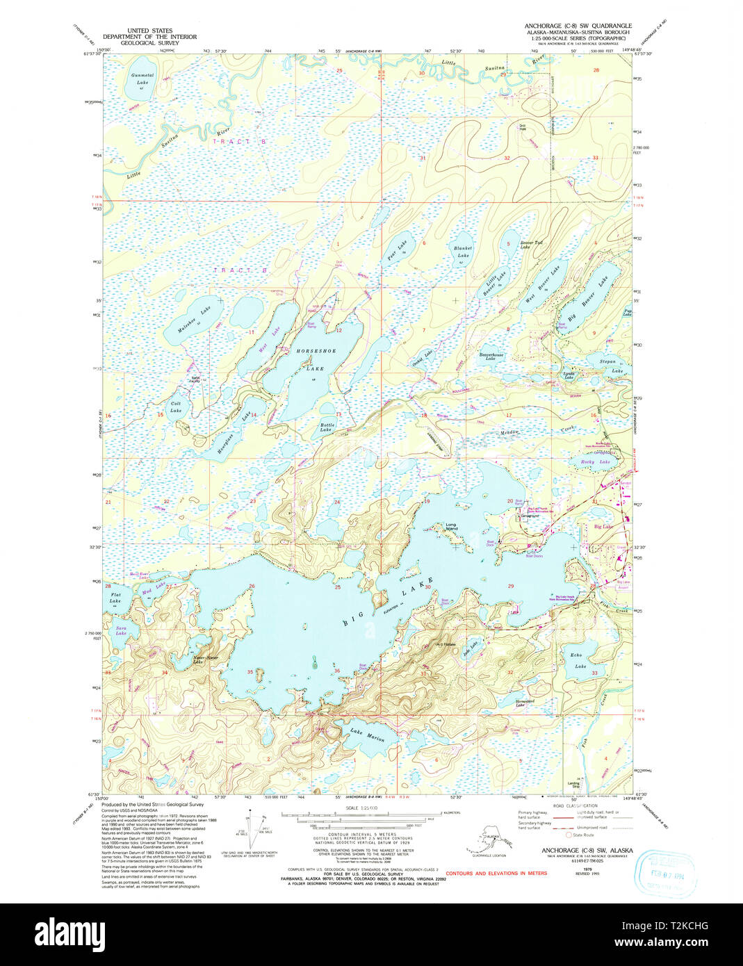 Sw alaska map hi-res stock photography and images - Alamy