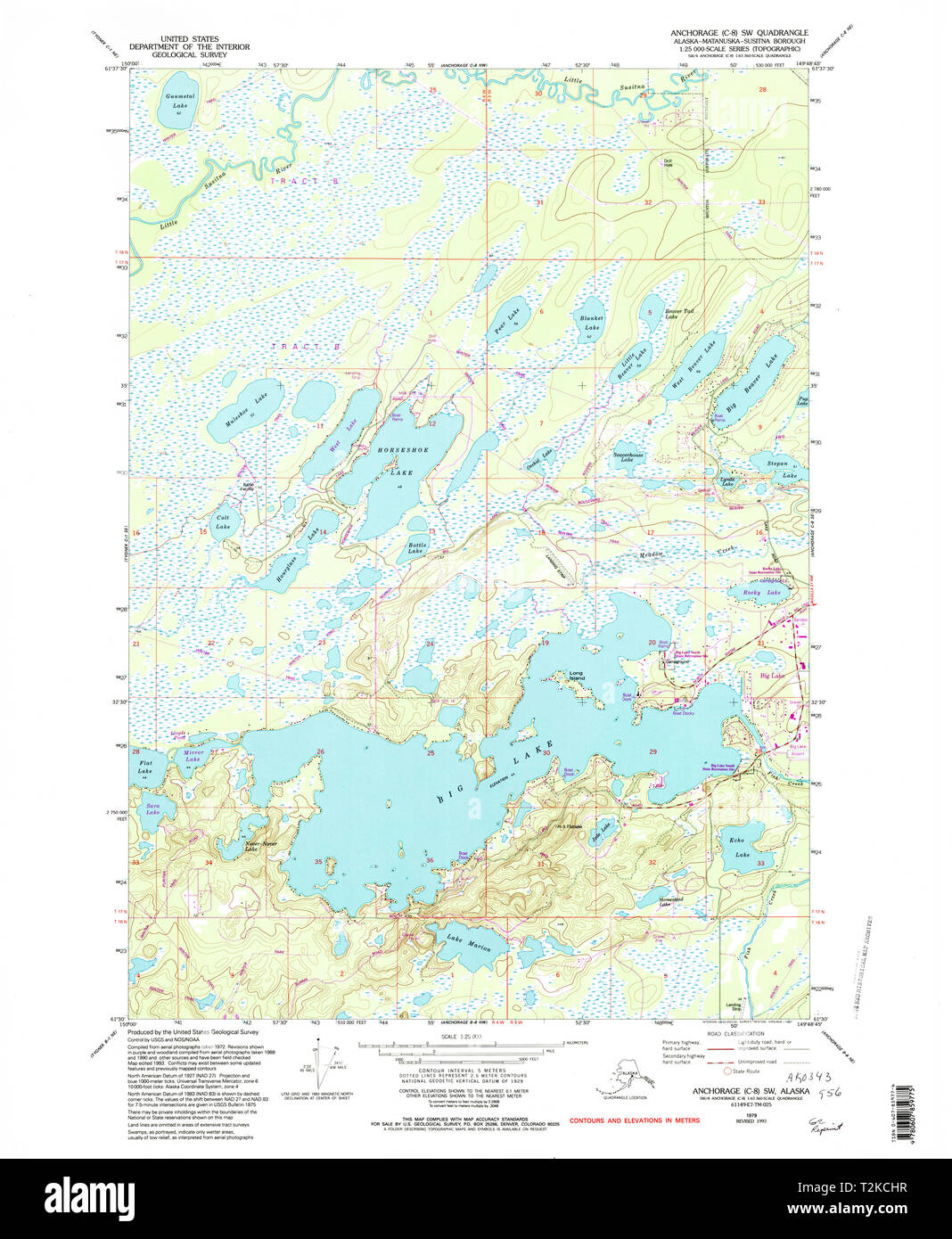 Sw alaska map hi-res stock photography and images - Alamy