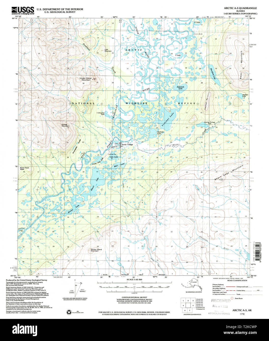 Arctic topo map hi-res stock photography and images - Alamy