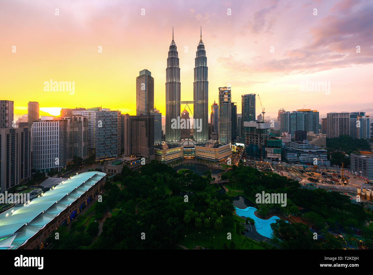 Malaysia city aerial hi-res stock photography and images - Alamy