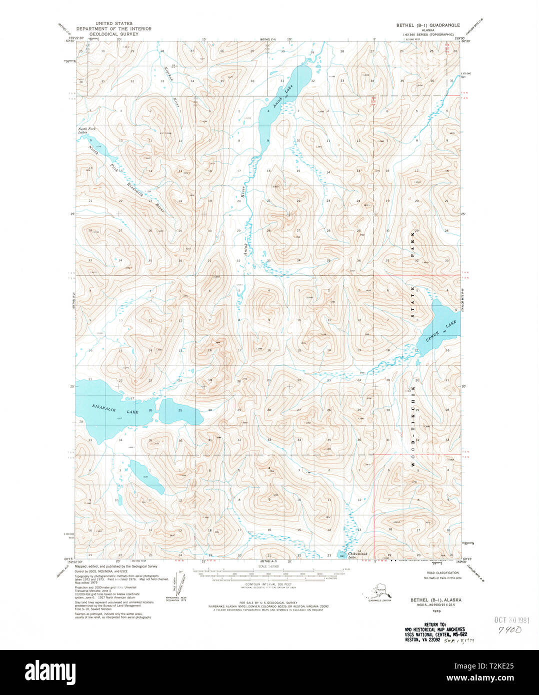 Bethel alaska map hi-res stock photography and images - Alamy