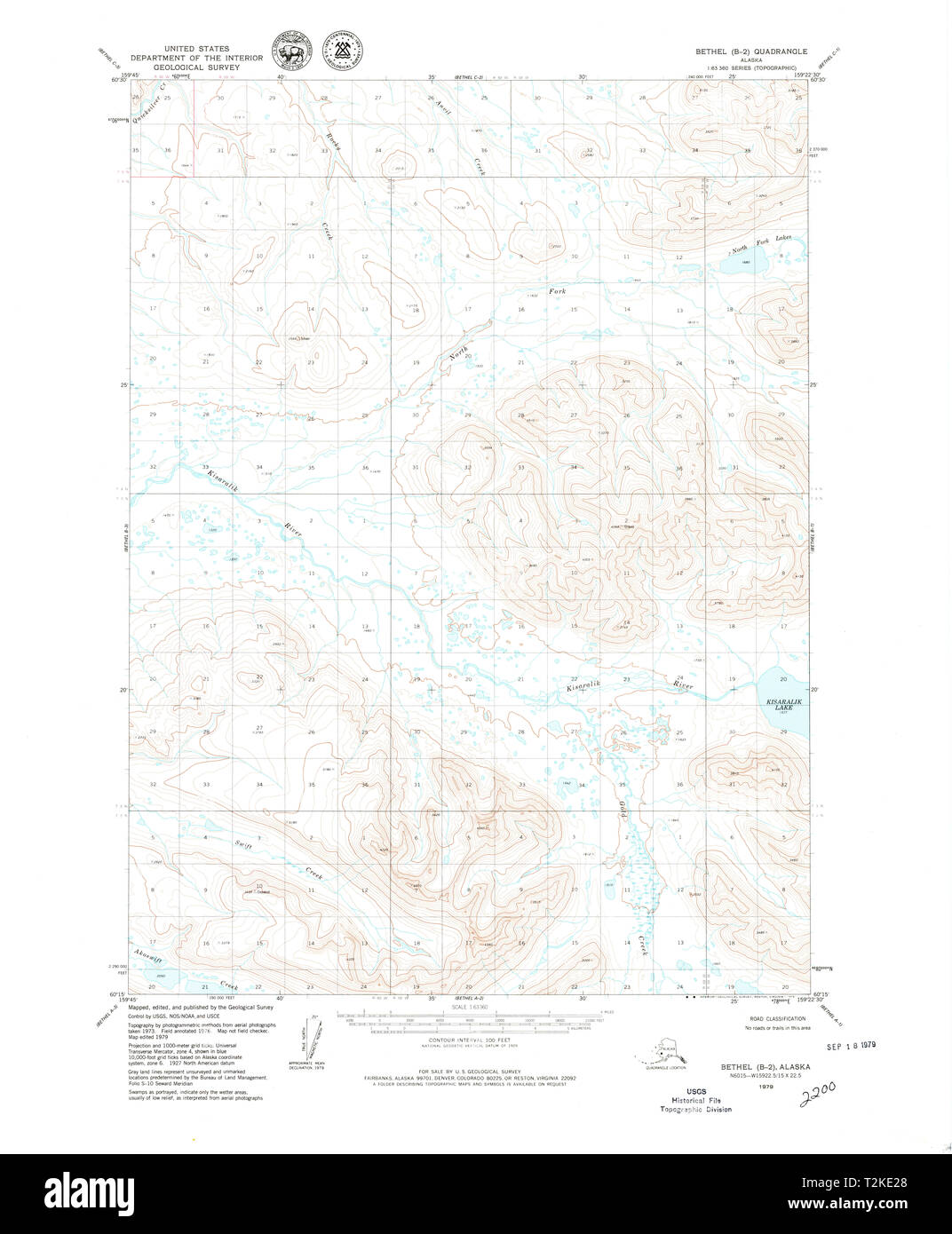Bethel alaska map Cut Out Stock Images & Pictures - Alamy