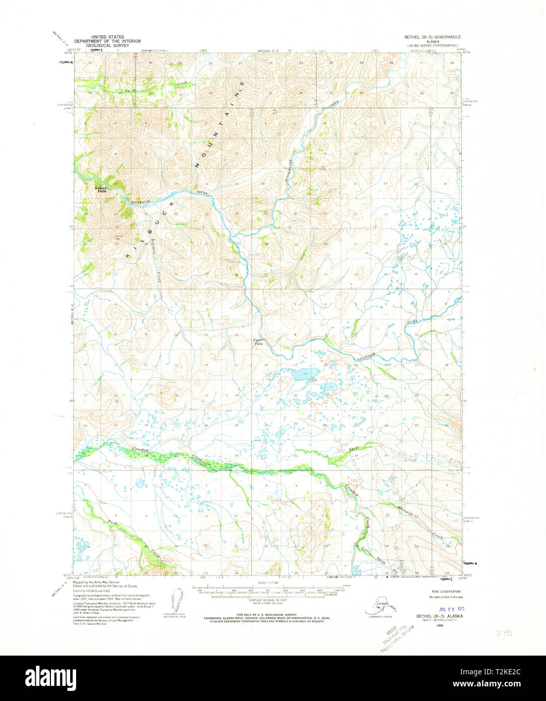 Bethel alaska map Cut Out Stock Images & Pictures - Alamy