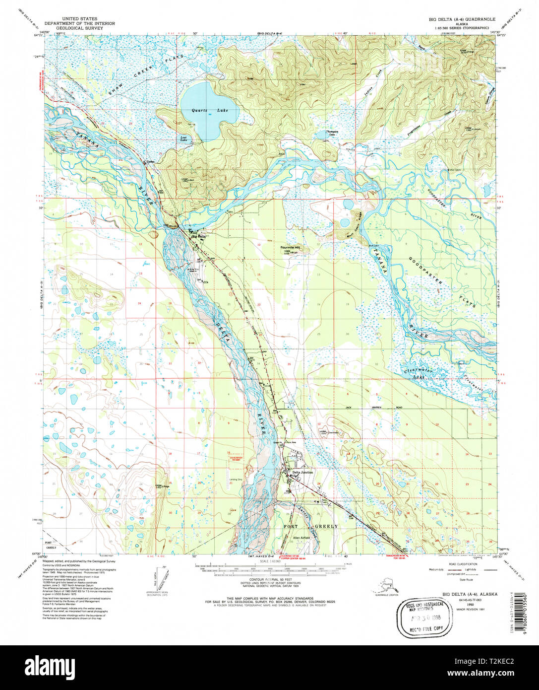Map of big delta hi-res stock photography and images - Alamy