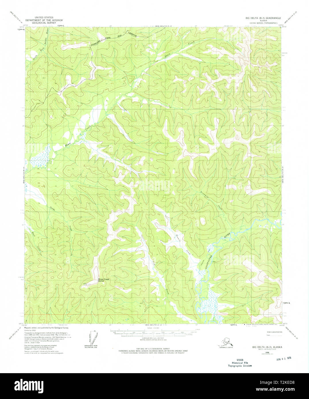 Map of big delta hi-res stock photography and images - Alamy