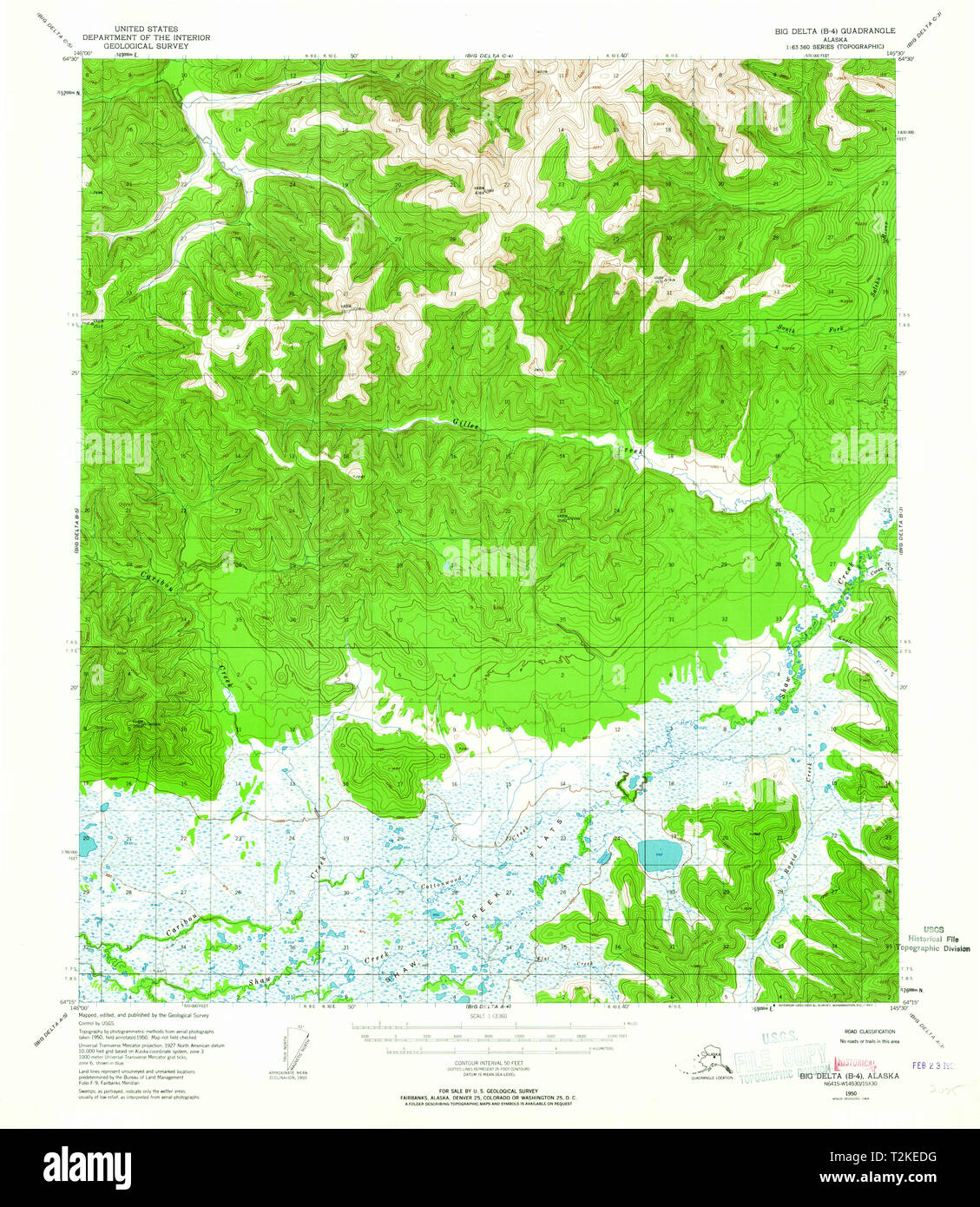 Map of big delta hi-res stock photography and images - Alamy