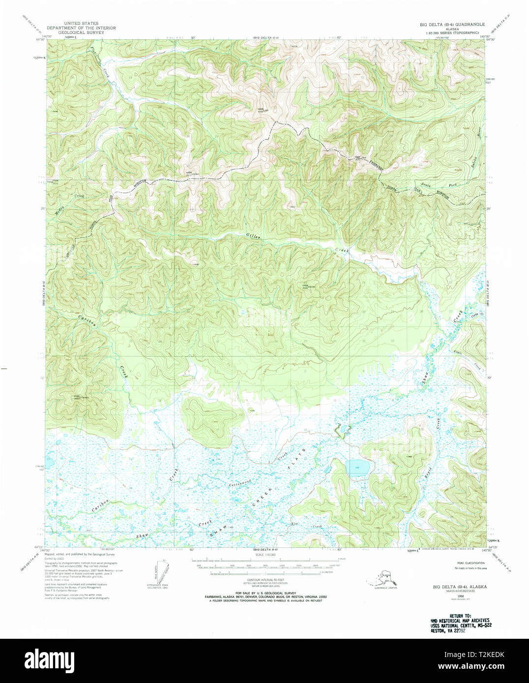 Map of big delta hi-res stock photography and images - Alamy