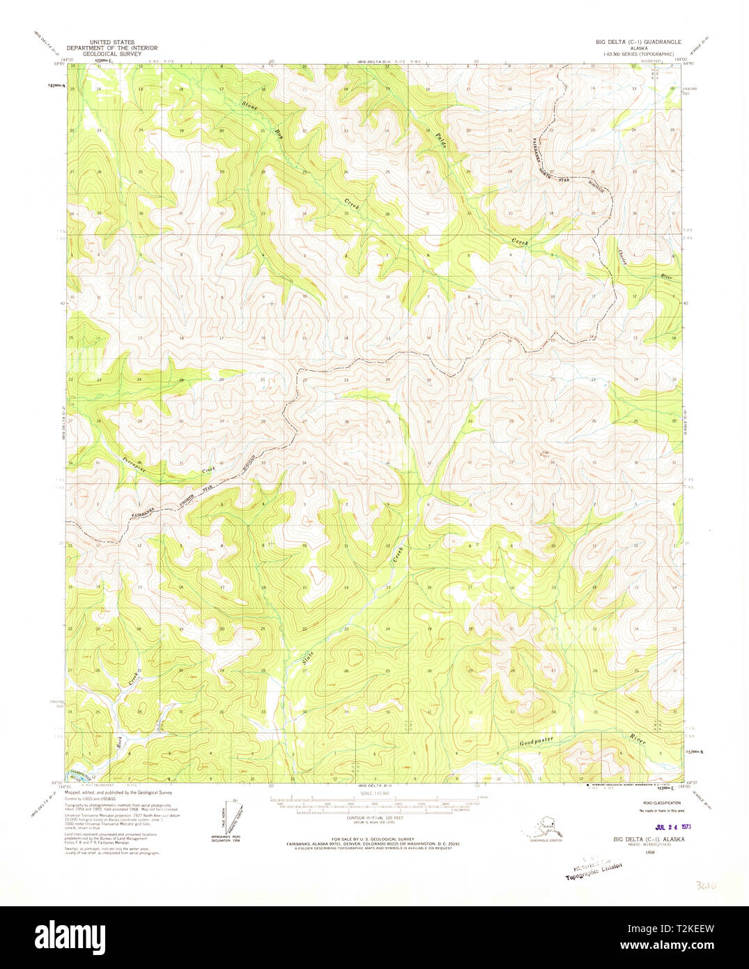 Big delta map hi-res stock photography and images - Alamy
