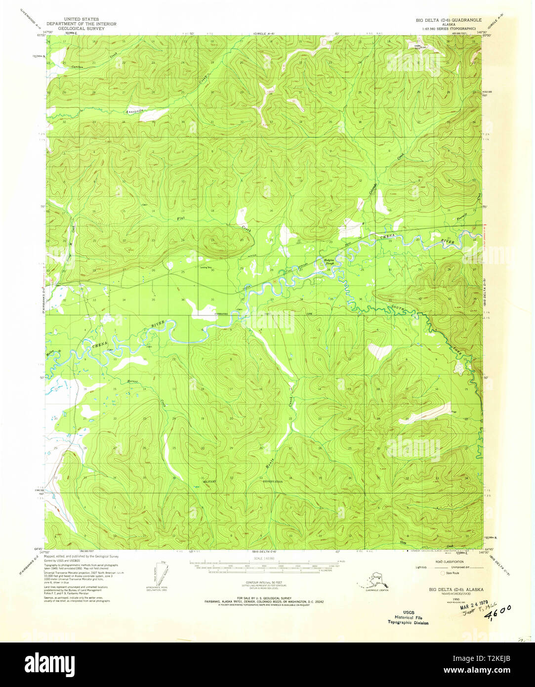 Map of big delta hi-res stock photography and images - Alamy