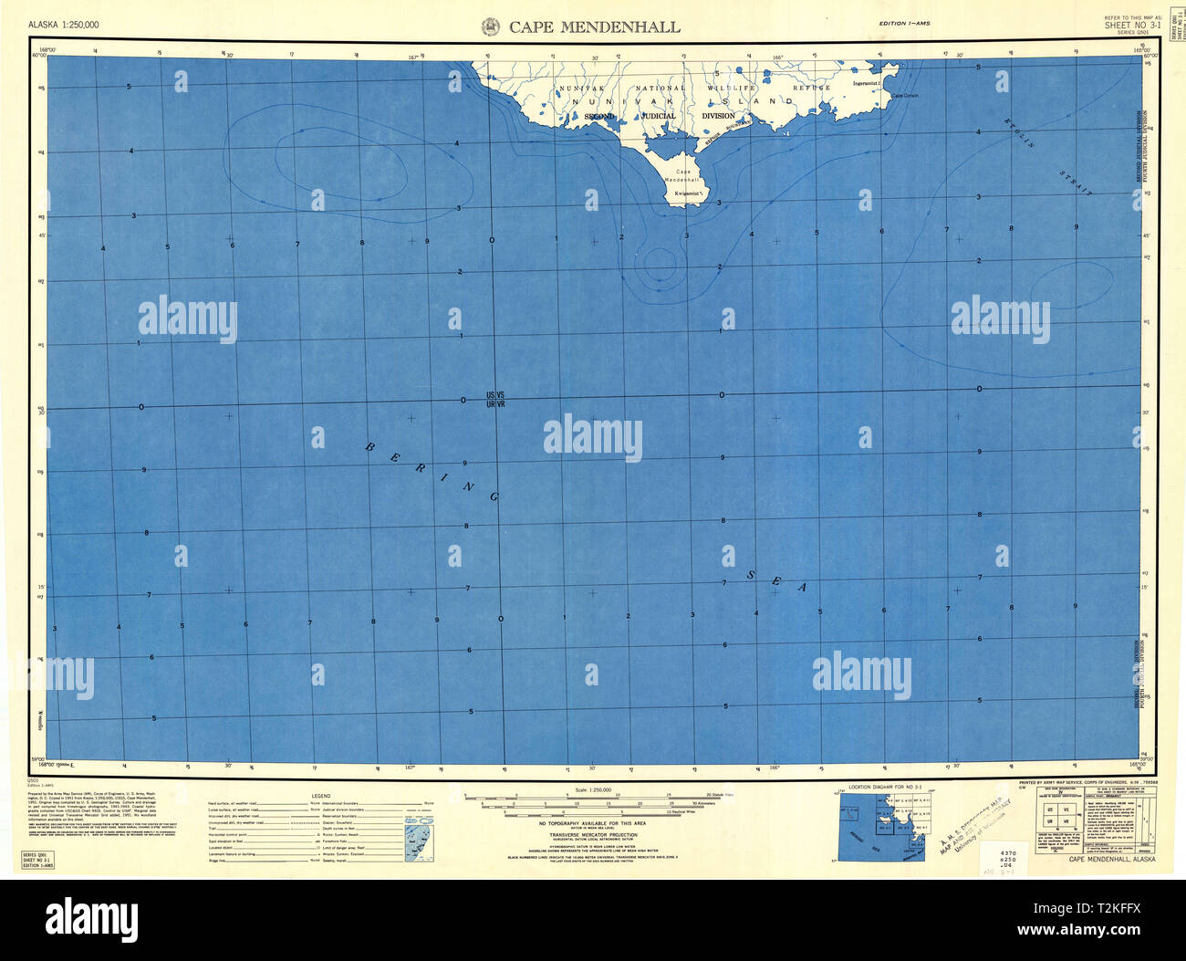 Map of mendenhall hi-res stock photography and images - Alamy