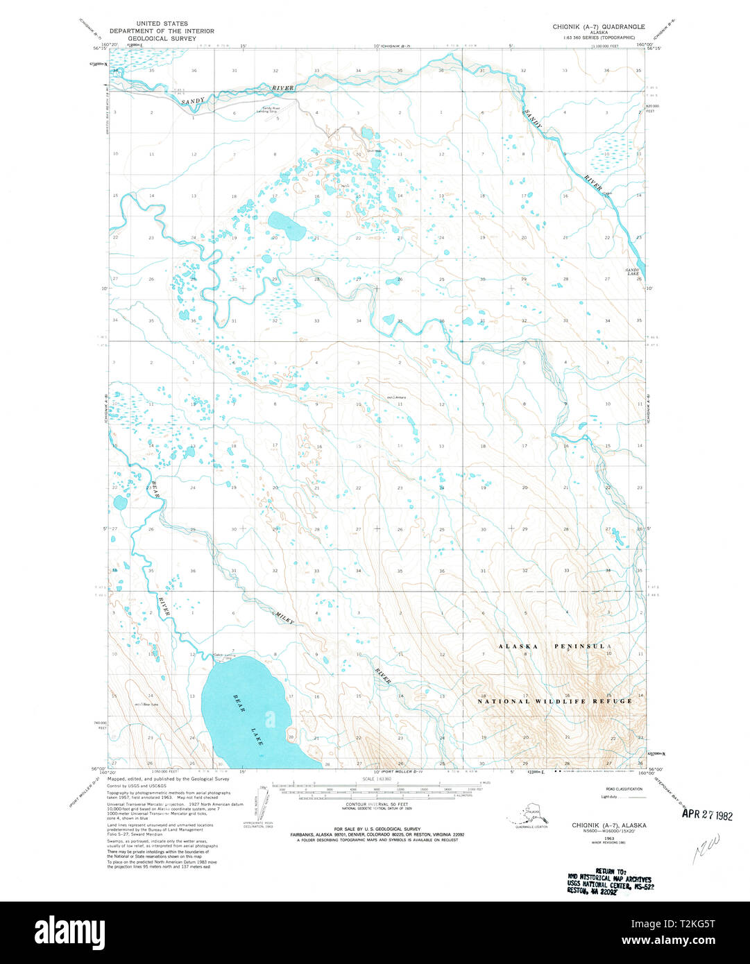 Chignik Cut Out Stock Images & Pictures - Alamy