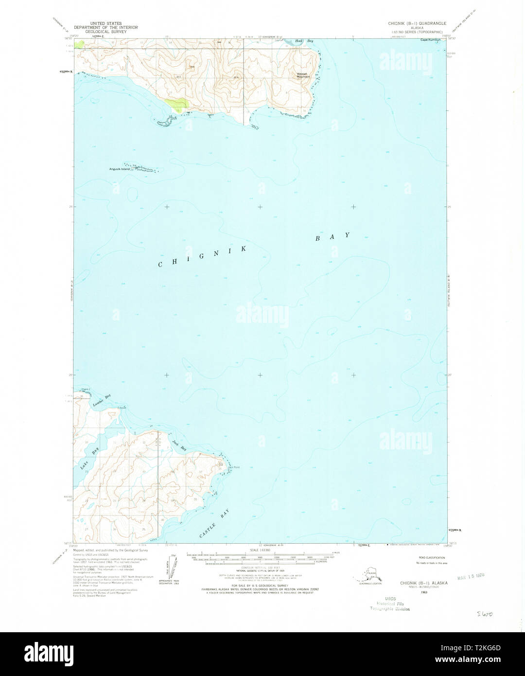 Chignik Cut Out Stock Images & Pictures - Alamy