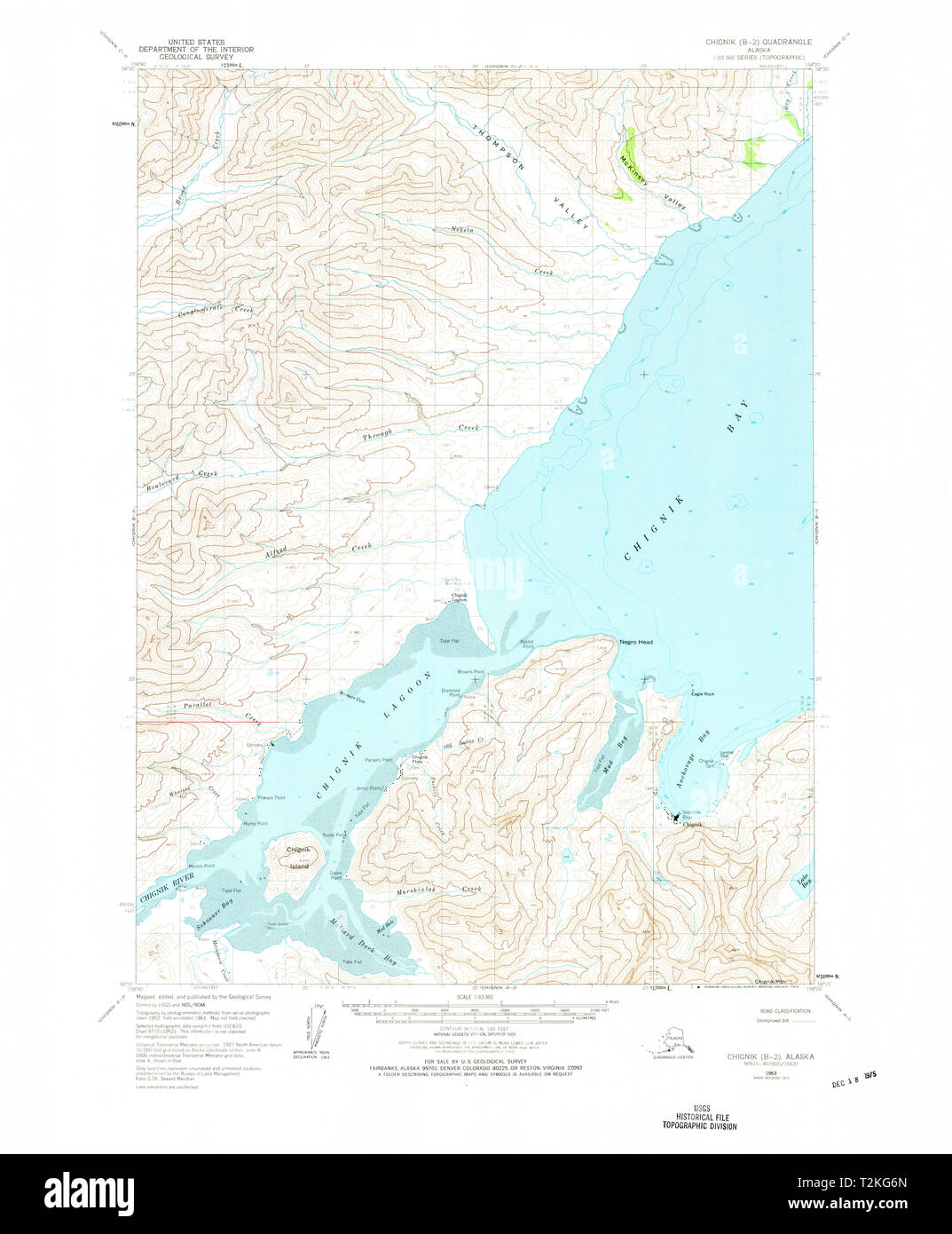 Chignik Cut Out Stock Images & Pictures - Alamy