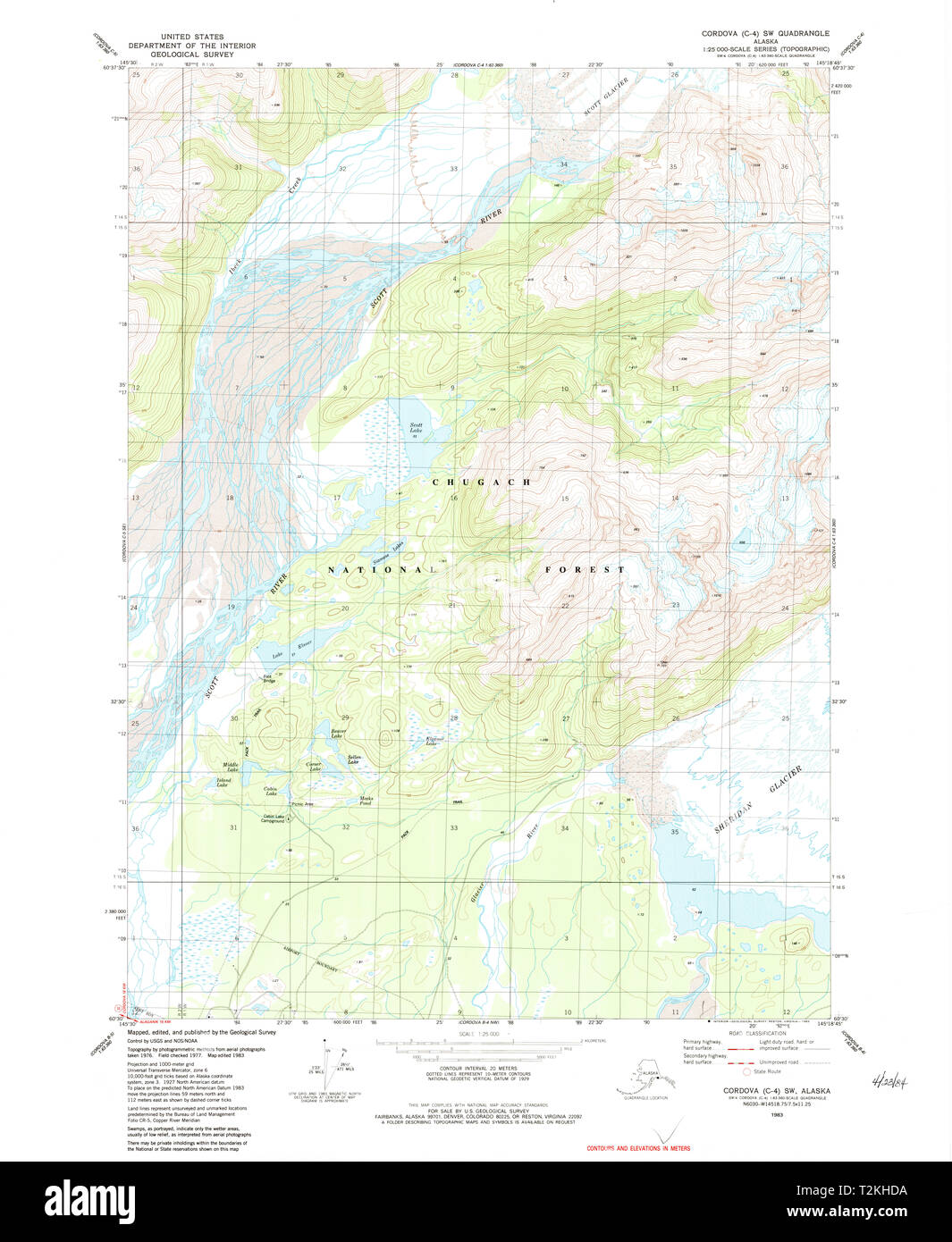 Sw alaska map hi-res stock photography and images - Alamy