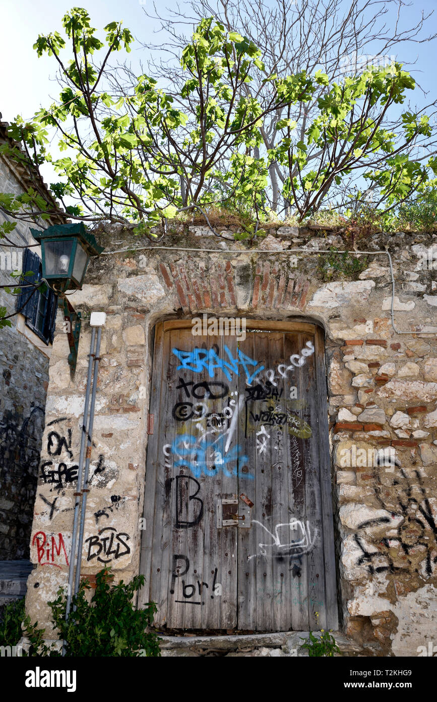 Old plaka hi-res stock photography and images - Alamy