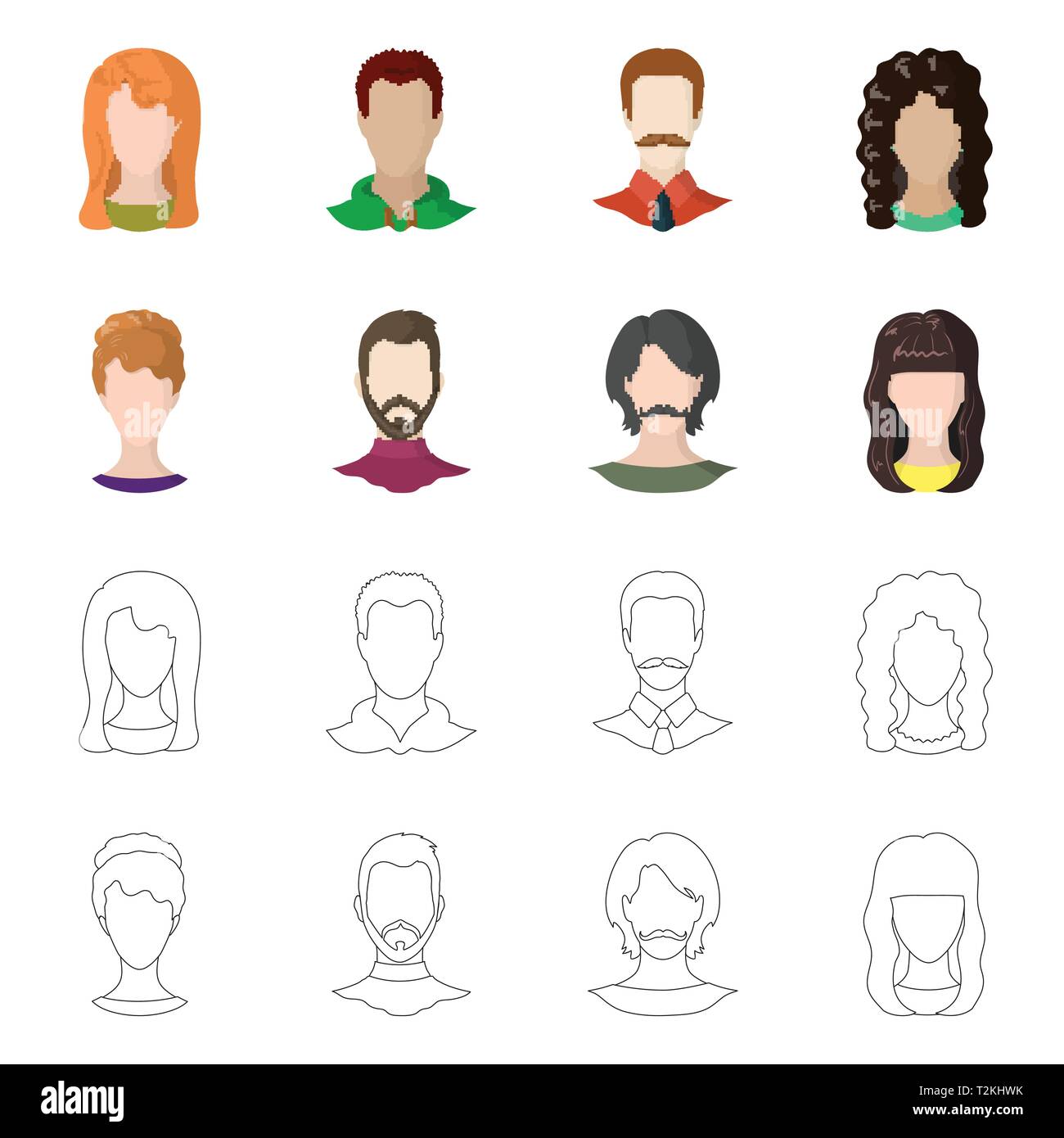 Vector design of professional and photo sign. Collection of ...