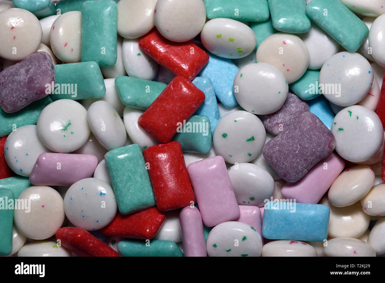 Colourful chewing gum hi-res stock photography and images - Alamy